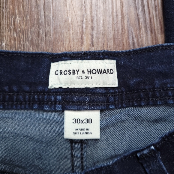 Crosby & Howard | Jeans | Crosby Howard Red Line Selvedge Slim Stretch ...